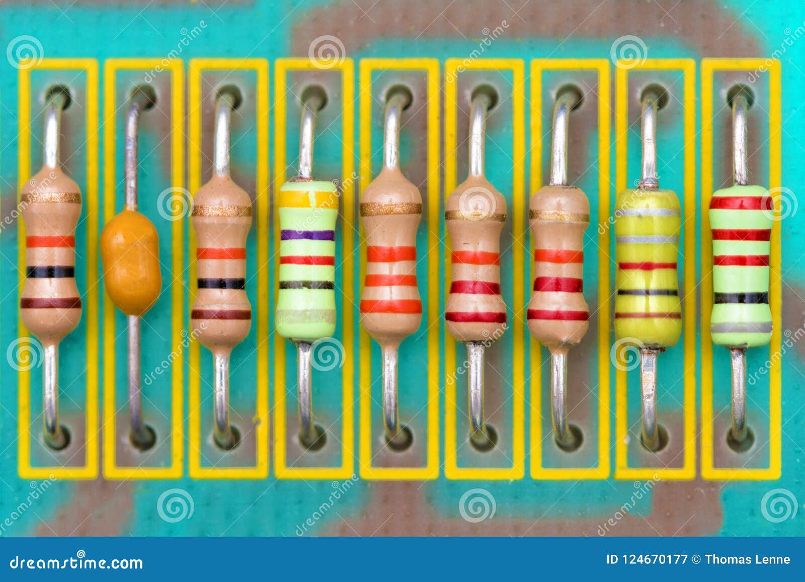 Resistors - Passive Two-terminal Electrical Components Royalty-Free ...