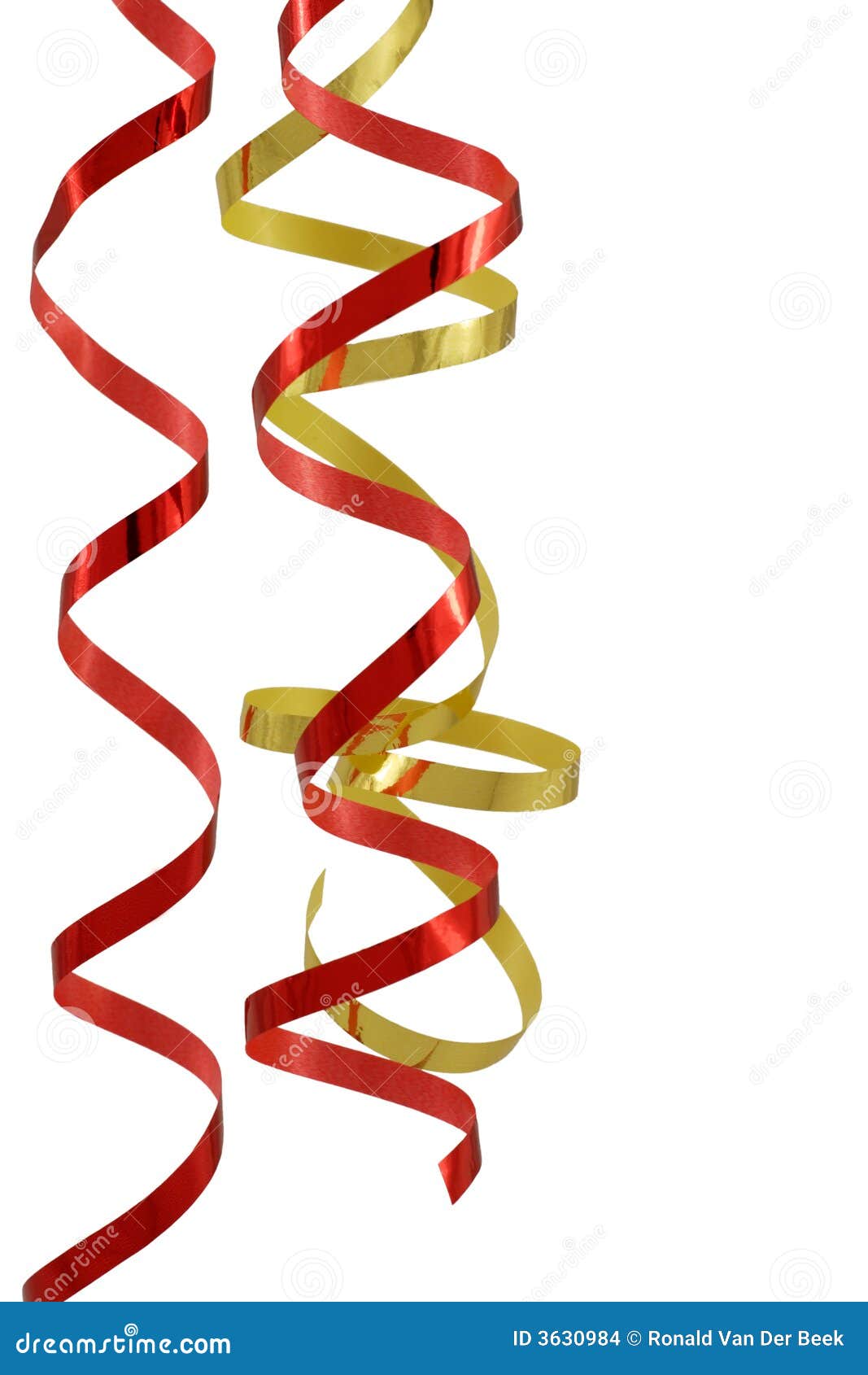 Colored ribbons stock photo. Image of shiny, birthday - 3630984