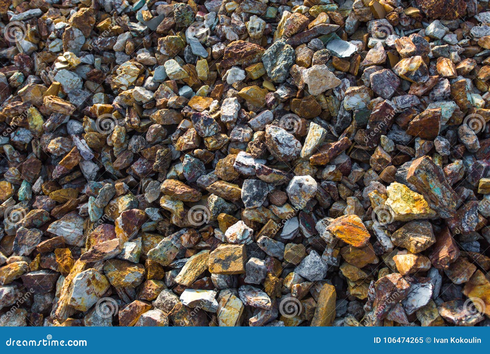 Colored rocks texture stock image. Image of hematite - 106474265
