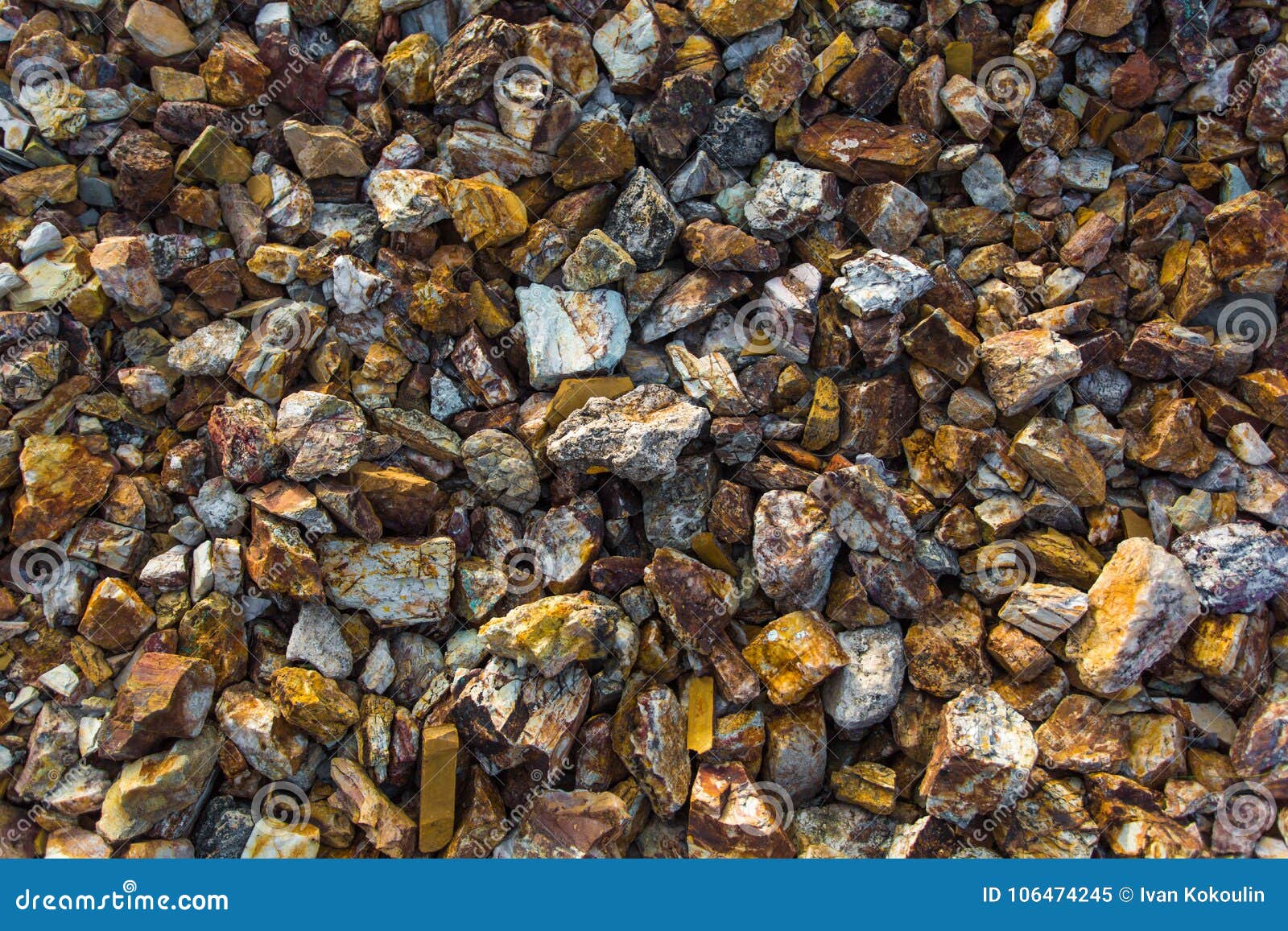 Colored rocks texture stock image. Image of mineral - 106474245