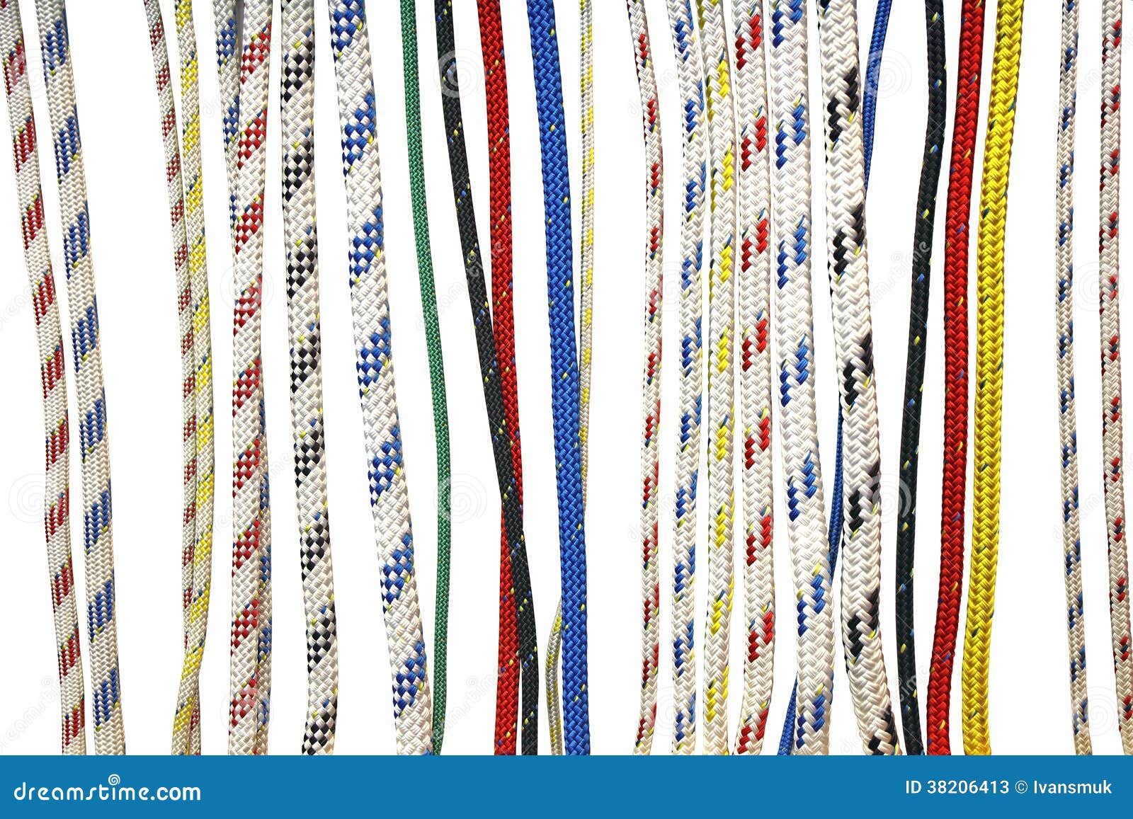 Colored ropes stock image. Image of climbing, join, protect - 38206413