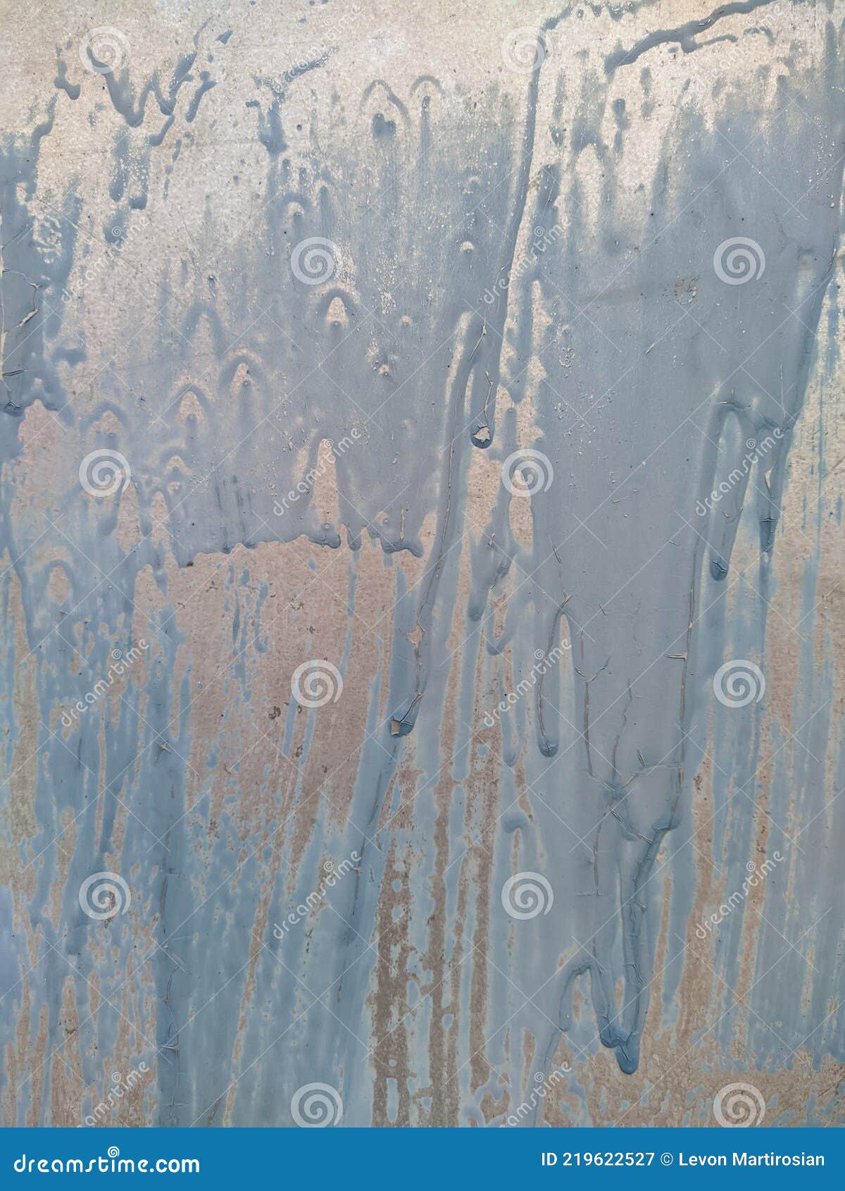 Colored Rusty Stained Metal Wall Texture Pattern Stock Image - Image of ...