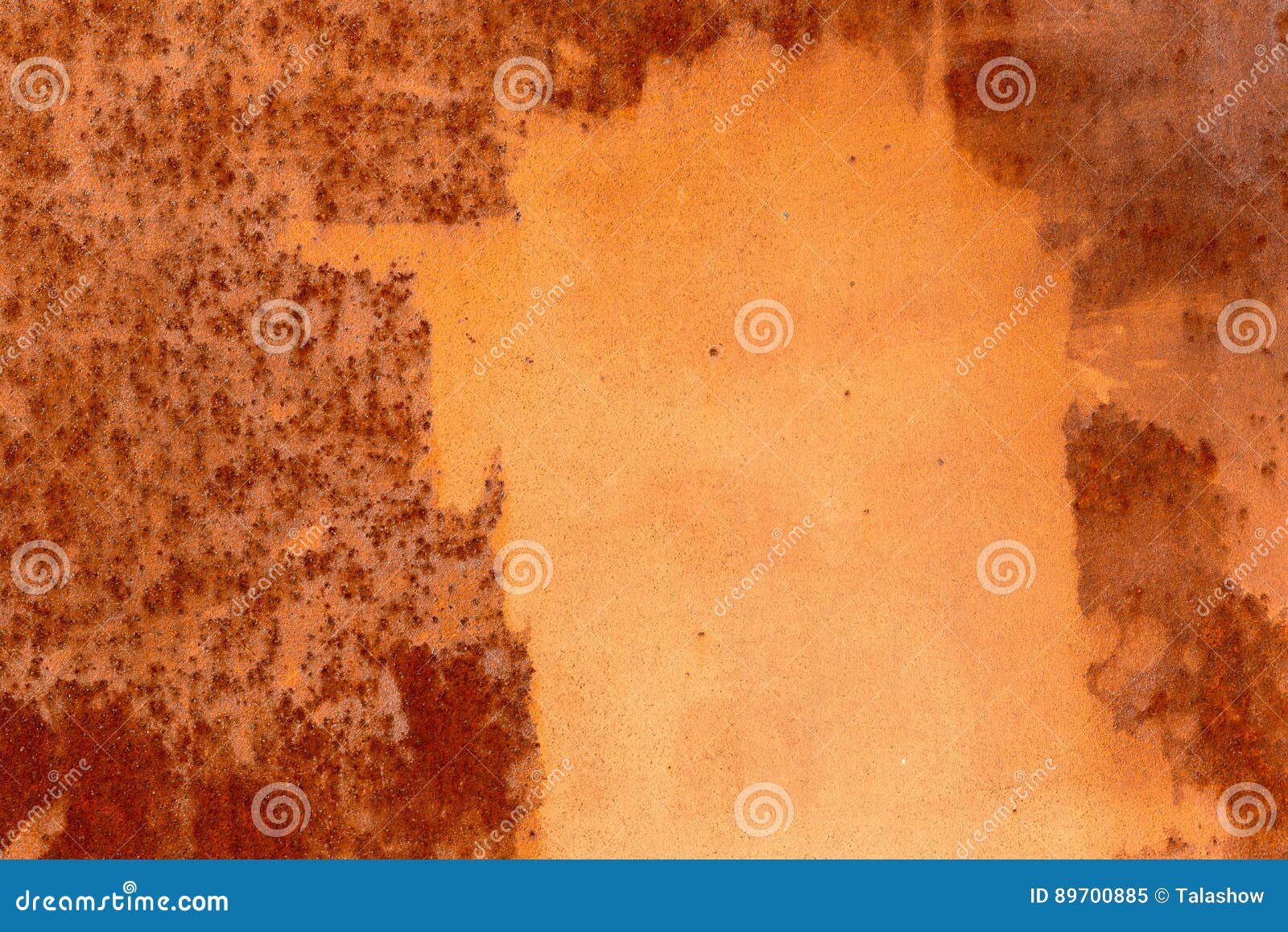 Colored Rusty Stained Metal Wall Texture Pattern. Stock Image - Image ...