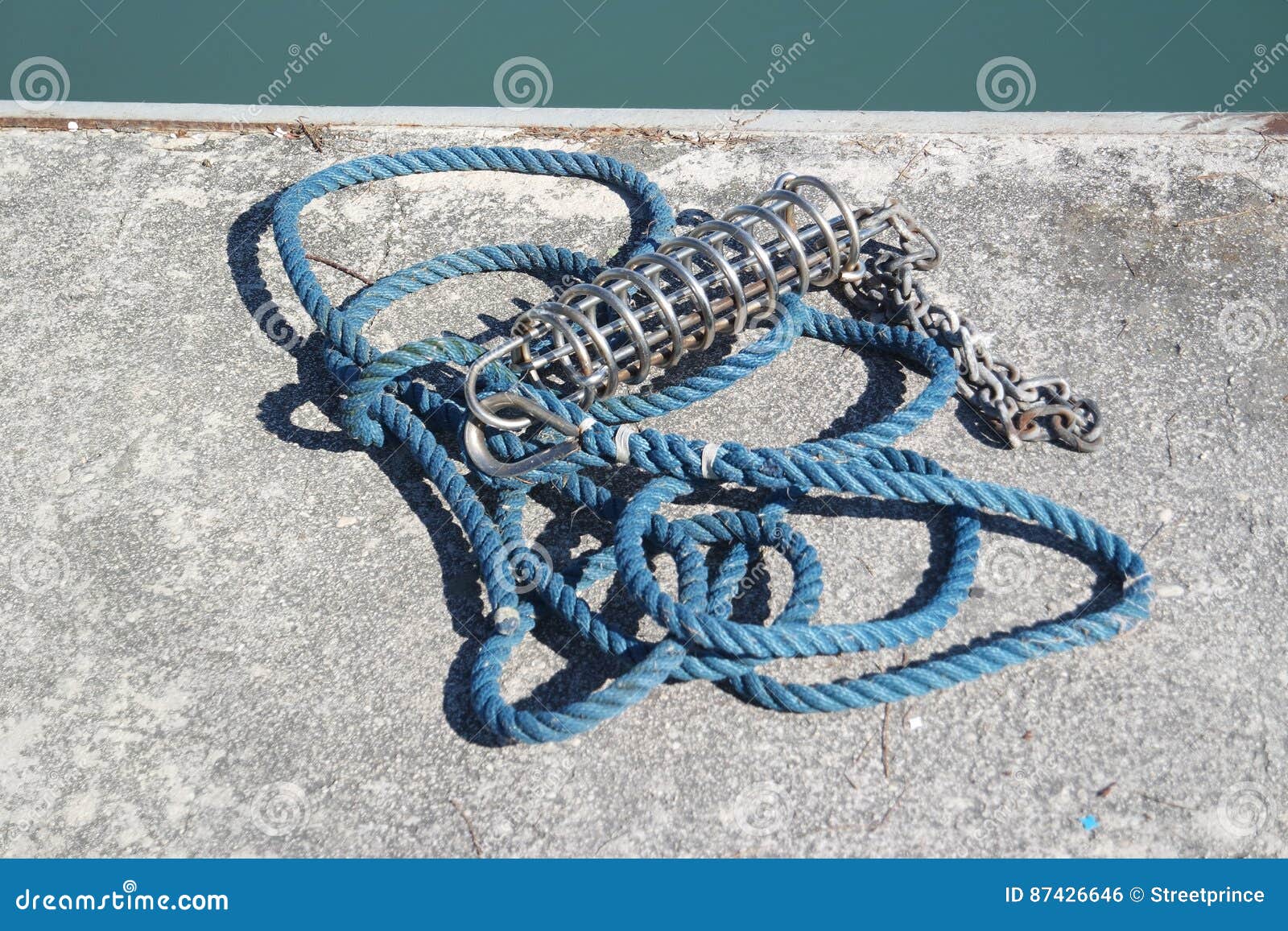Colored sailor ropes stock photo. Image of ropes, outdoor - 87426646