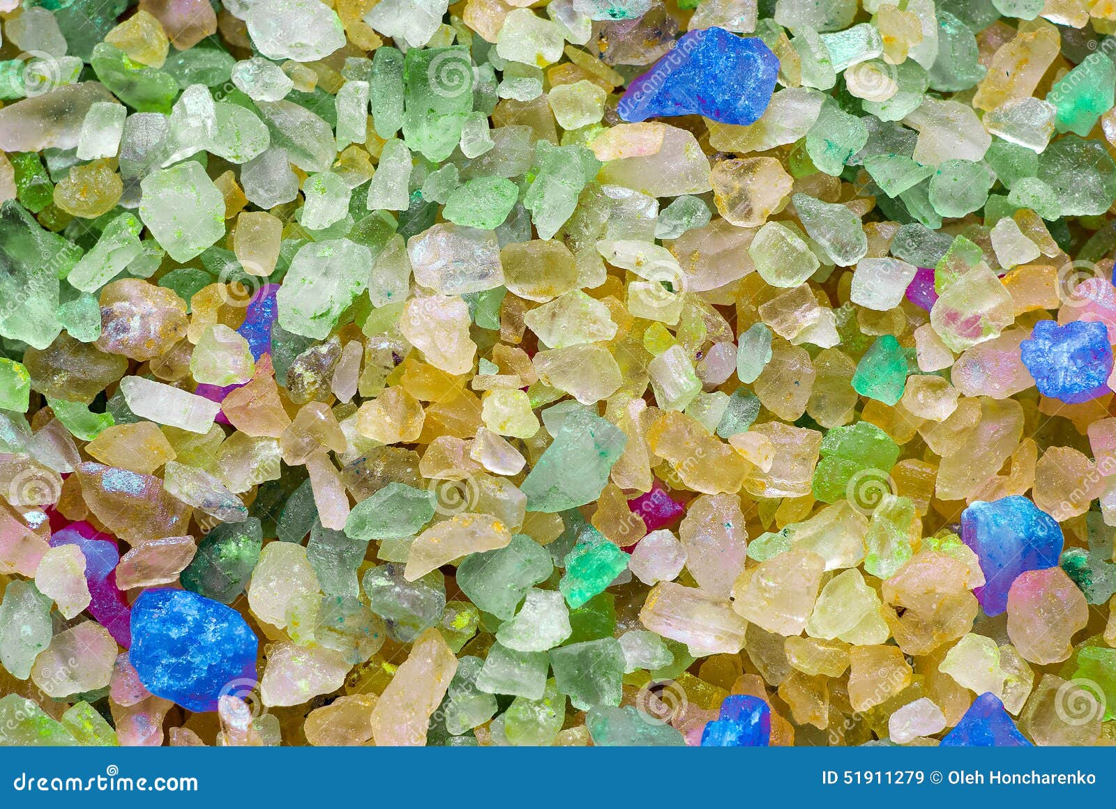 Colored salt stock image. Image of ingredient, cuisine - 51911279