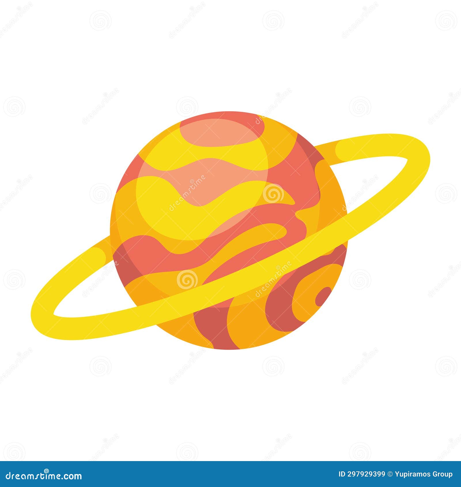 Colored saturn design stock illustration. Illustration of science ...