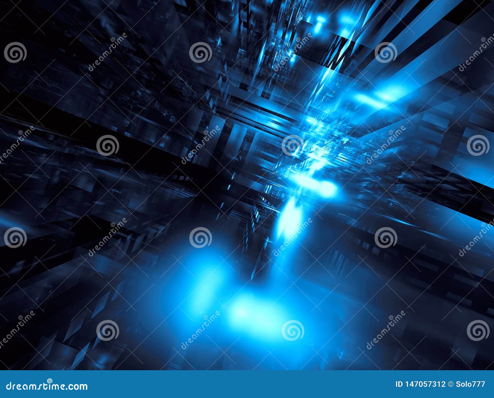 Colored Sci Fi or Data Science Background - Abstract Digitally ...