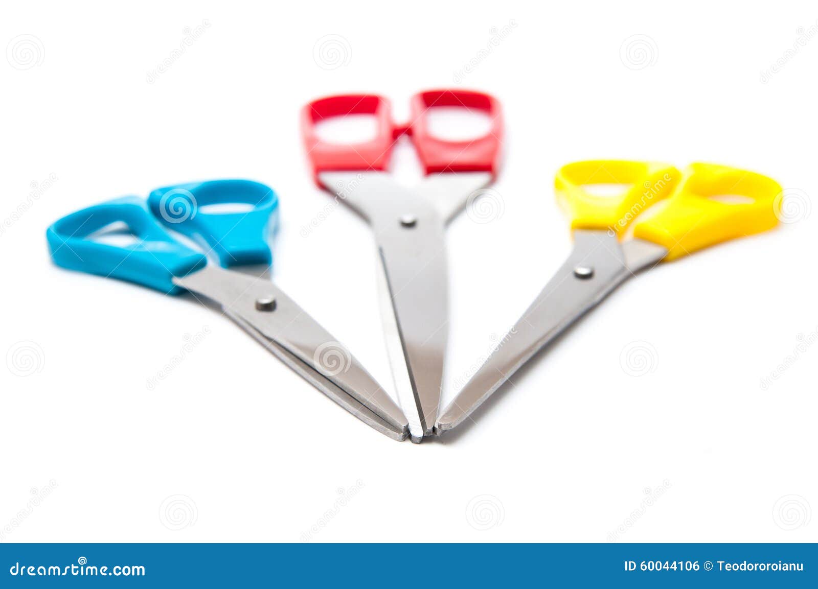 Colored scissors stock photo. Image of life, domestic - 60044106