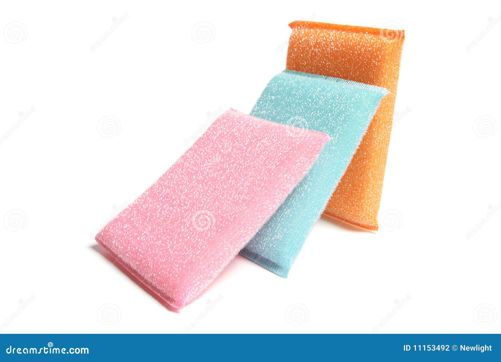Colored Scourers stock photo. Image of scrubber, cleaner - 11153492