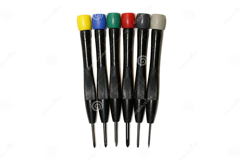 Colored screwdrivers stock image. Image of isolated, color - 13475377