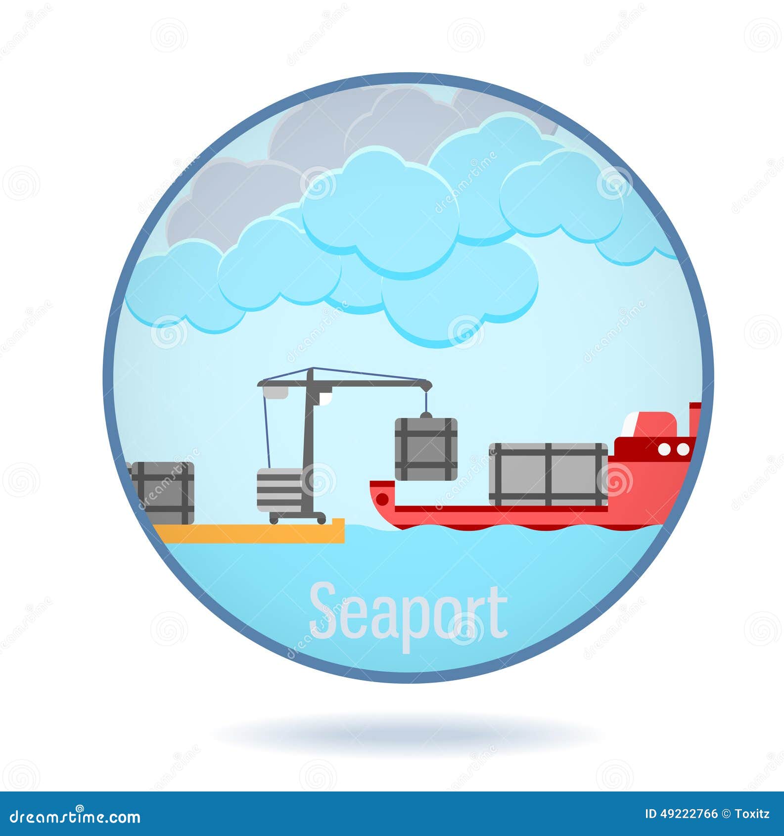 Colored Seaport Stock Illustrations – 50 Colored Seaport Stock ...