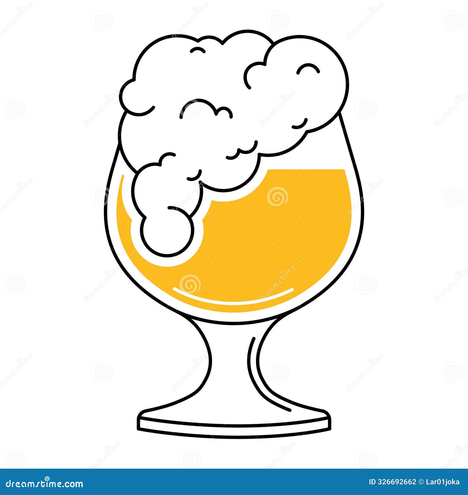 Colored Sketch of a Beer Barrel Vector Stock Illustration ...