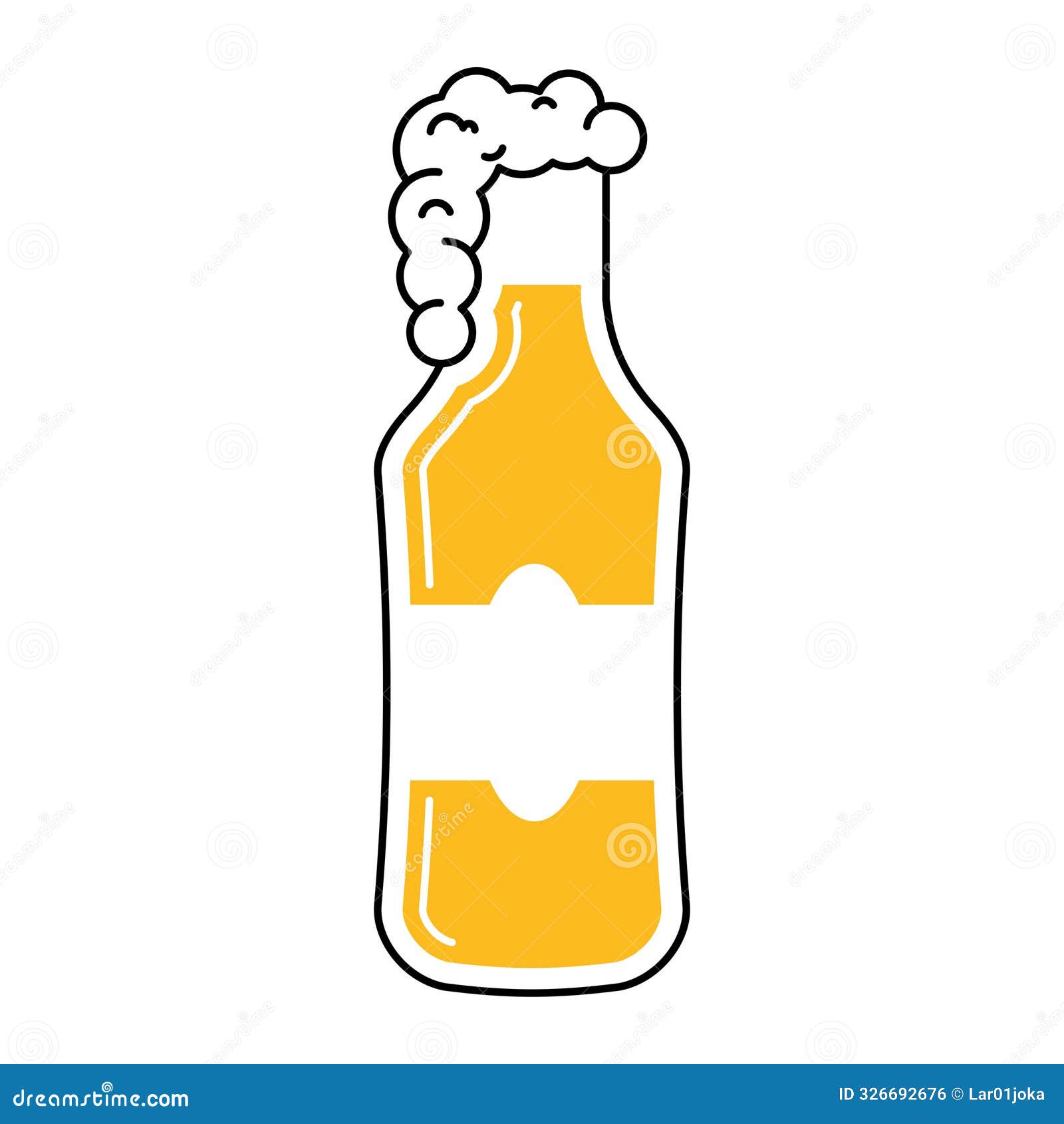 Colored Sketch of a Beer Barrel Vector Stock Illustration ...