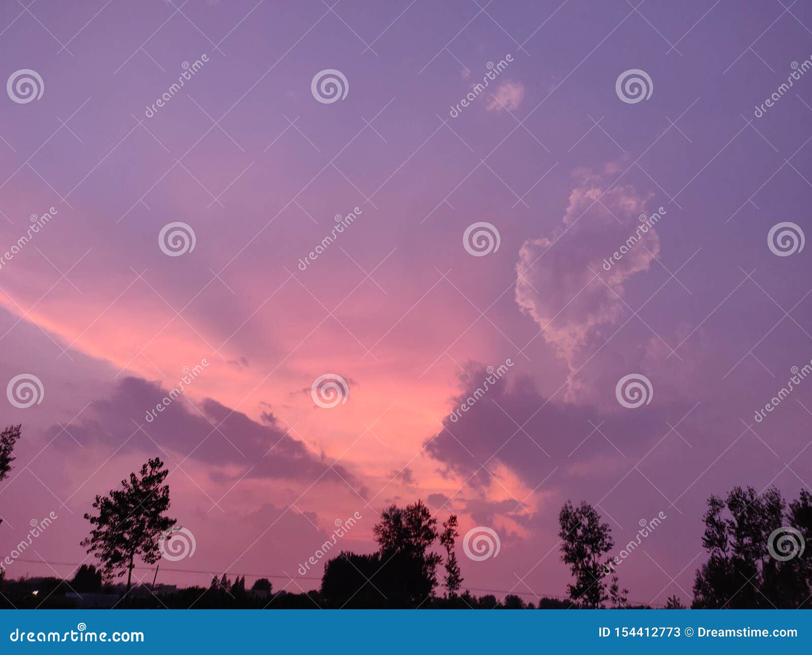 Colored sky stock image. Image of natural, colored, color - 154412773