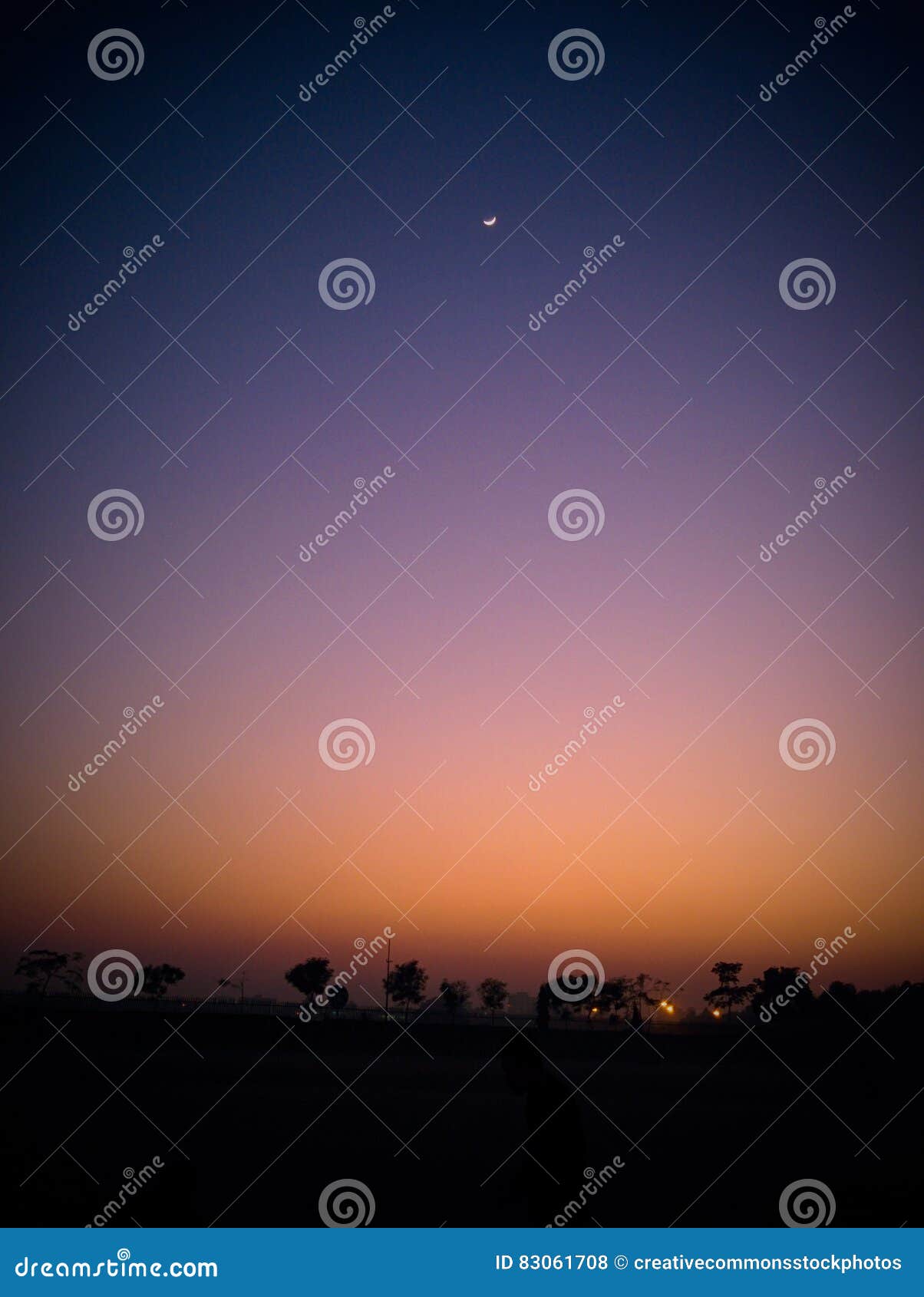 Colored Sky At Dusk Picture. Image: 83061708