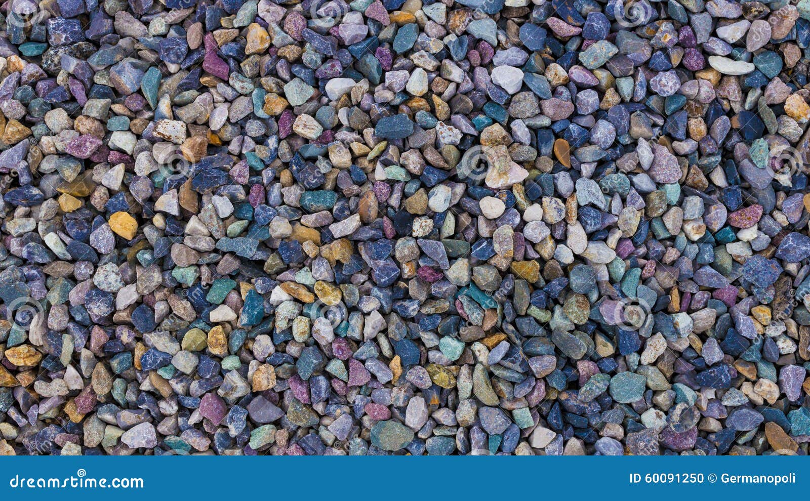 Colored small pebbles stock photo. Image of nature, rock - 60091250