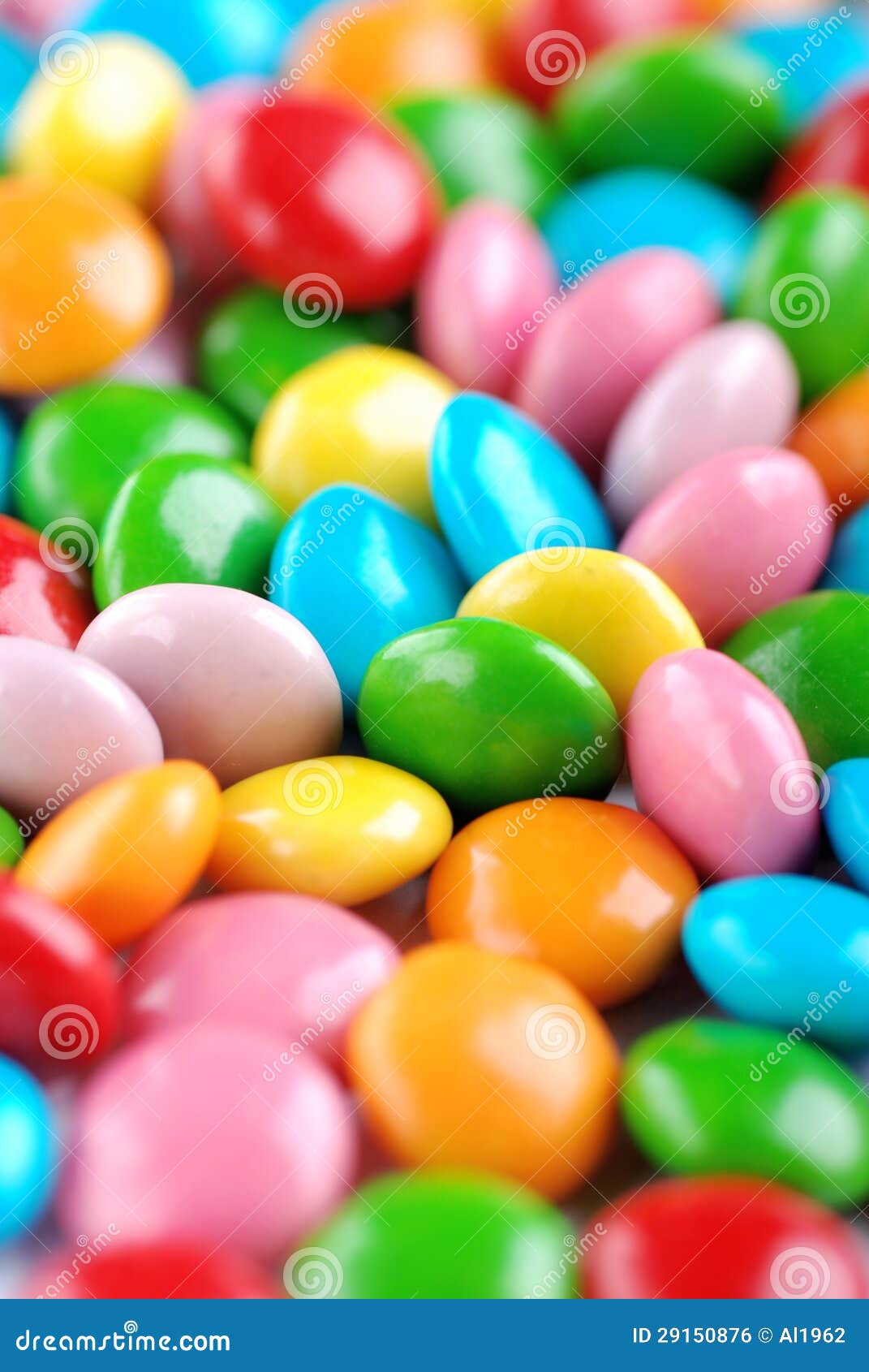 Colored smarties stock photo. Image of snack, drops, rainbow - 29150876