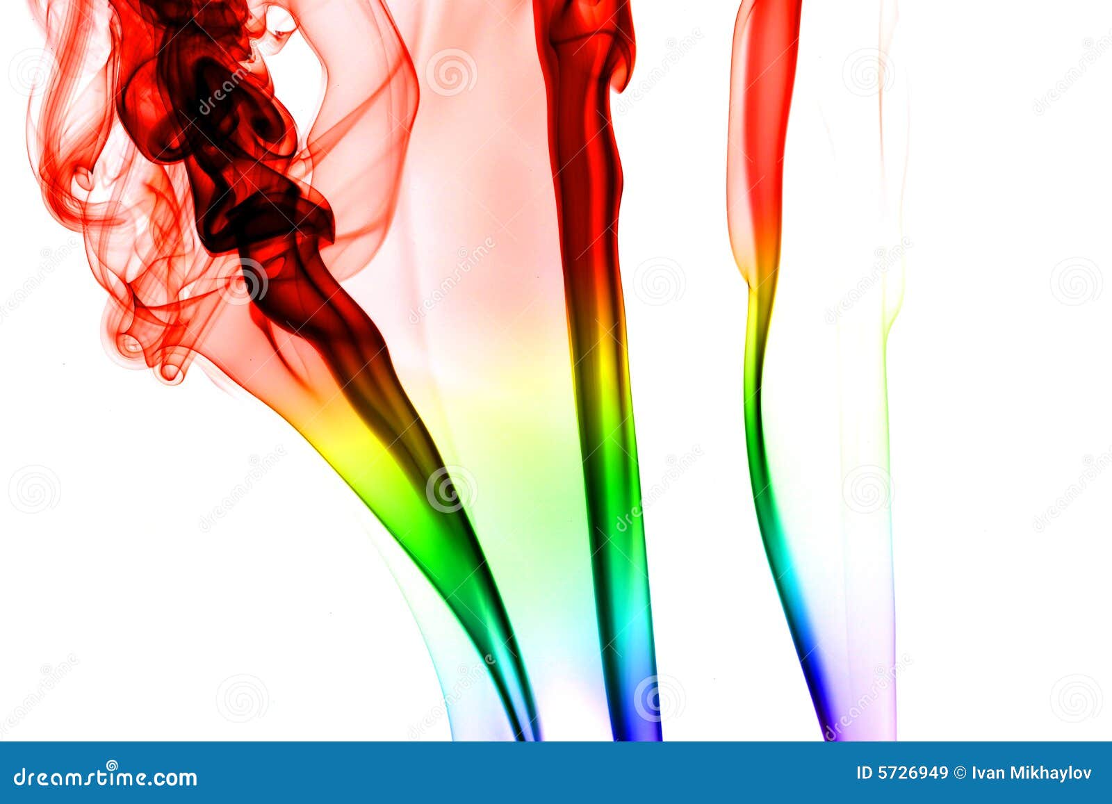 Colored smoke stock image. Image of colorization, dynamic - 5726949