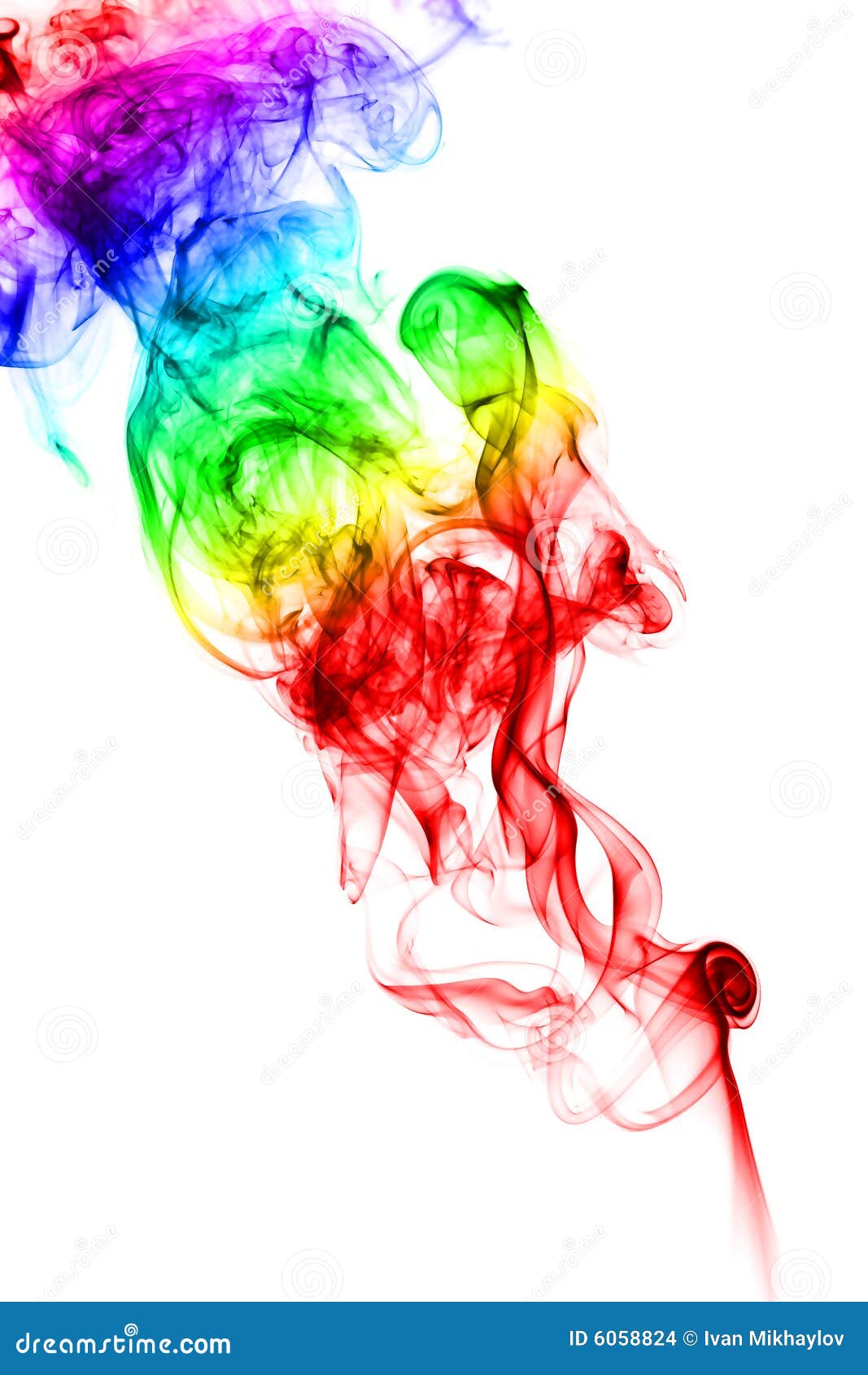 Colored smoke stock photo. Image of floating, incense - 6058824