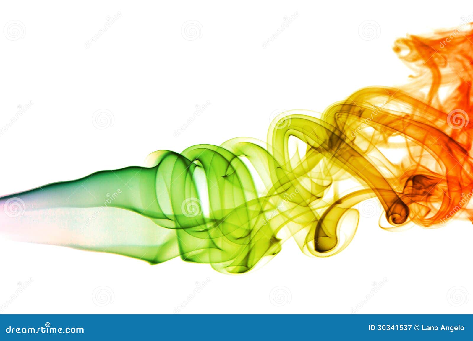 Colored smoke curves stock image. Image of green, colorful - 30341537