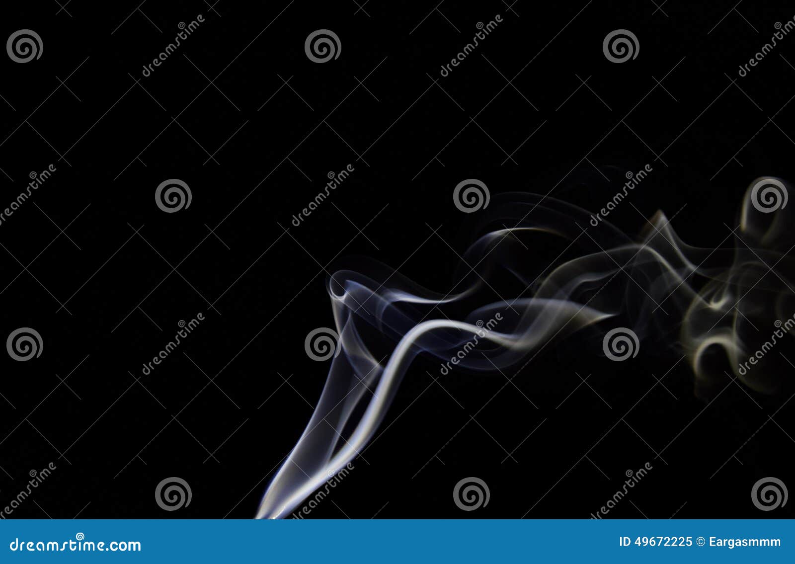 Colored Smoke with Plain Background Stock Image - Image of mystery ...
