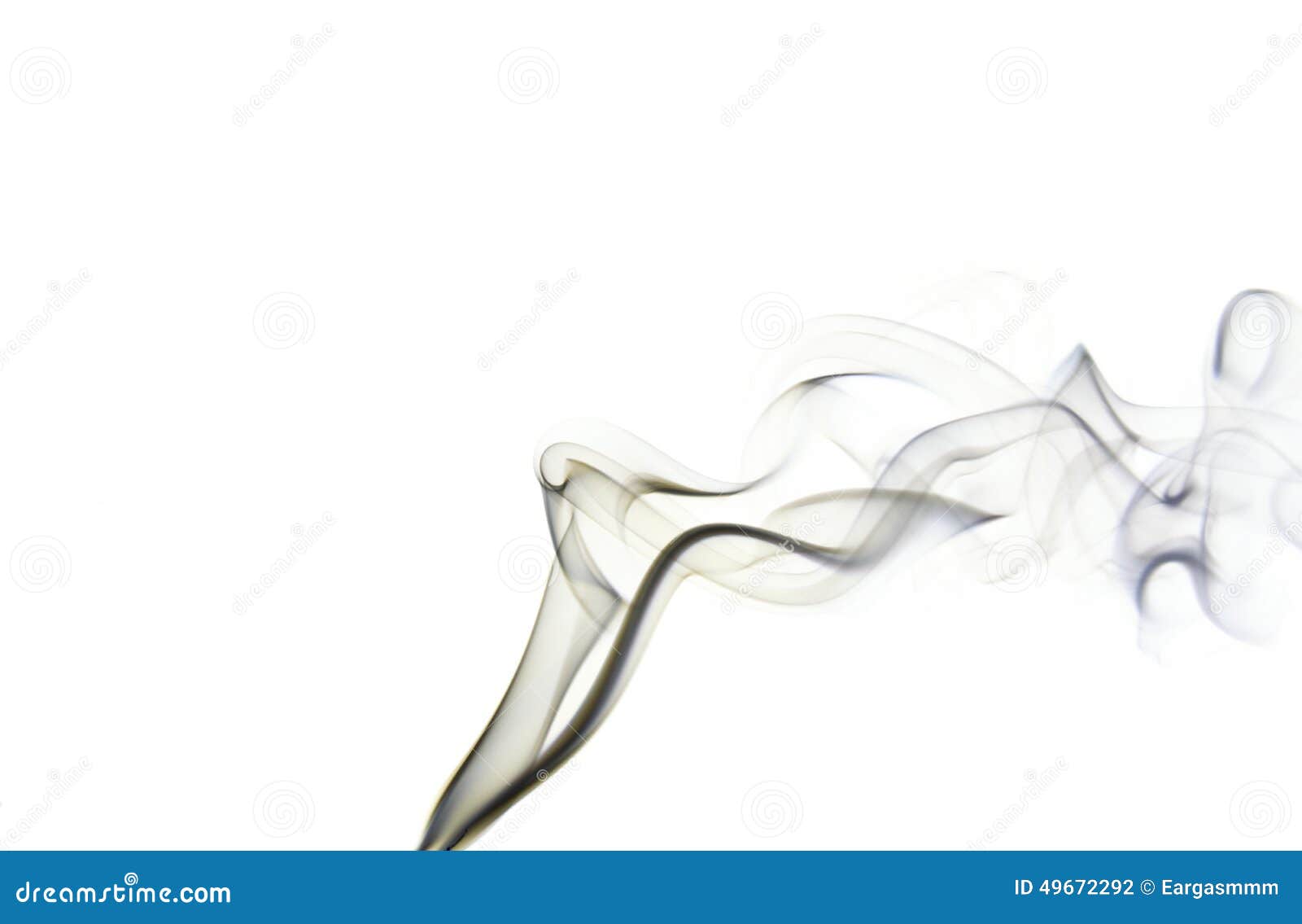 Colored Smoke with Plain Background Stock Photo - Image of curve ...