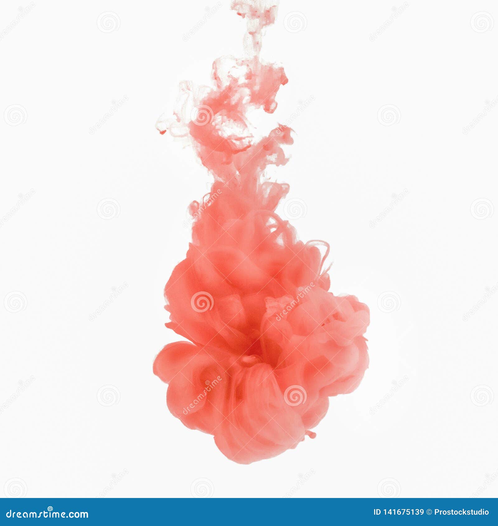Colored Smoke Swirling Underwater Stock Image - Image of drop ...