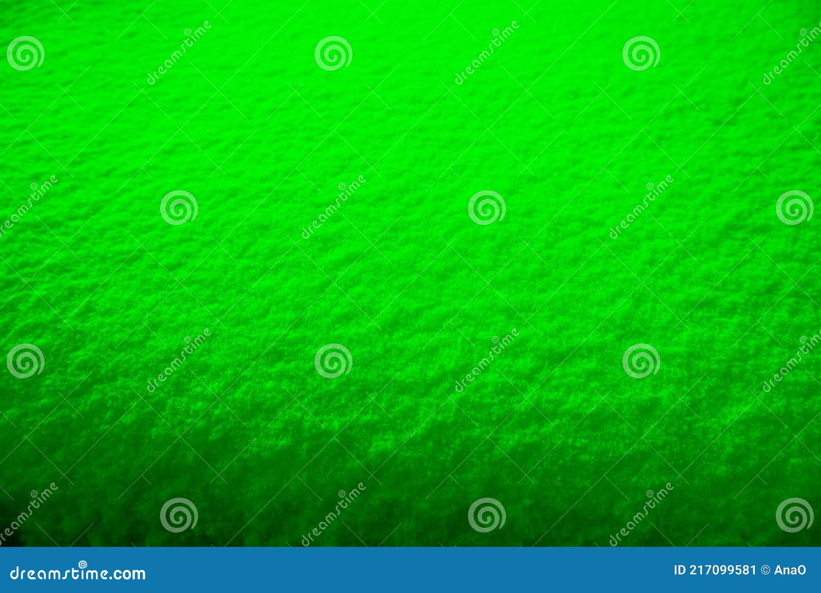 Colored Snow As a Background. Green Background Stock Image - Image of ...
