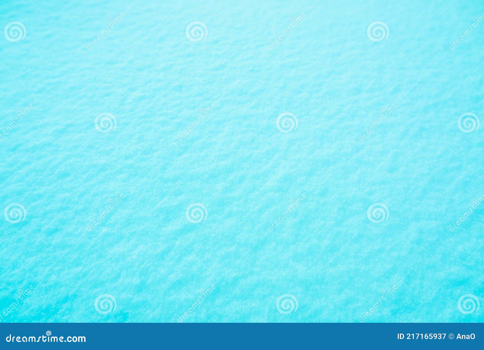 Colored Snow As a Background. Turquoise Background Stock Image - Image ...