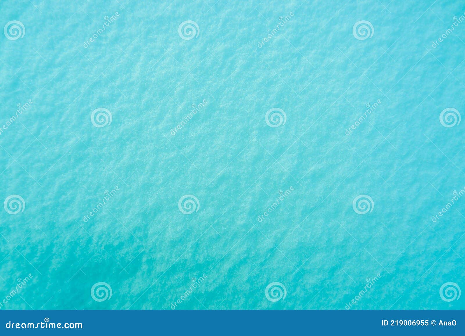 Colored Snow As a Background. Turquoise Background Stock Image - Image ...