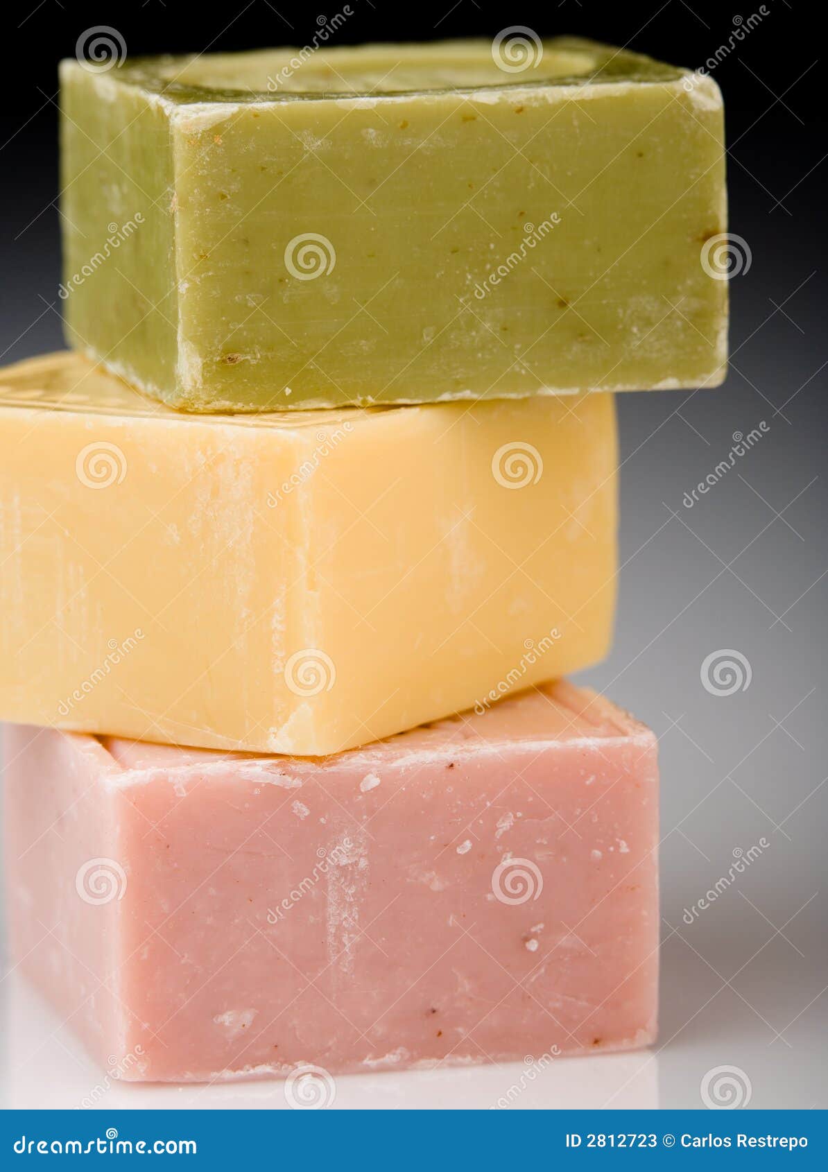 Colored soap stock image. Image of soap, cosmetic, beauty - 2812723