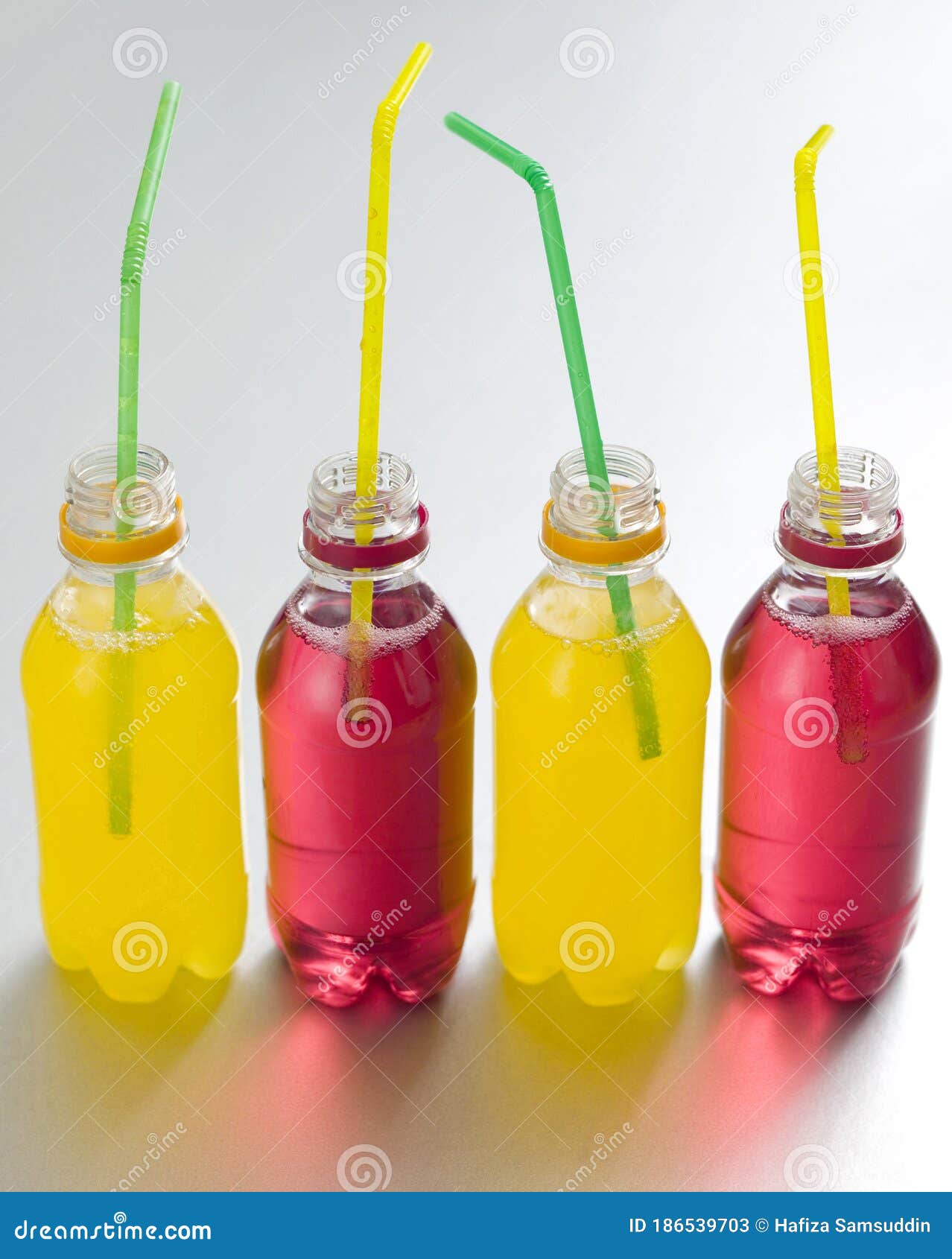 Colored Soft Drinks. Conceptual Image Stock Image - Image of drinks ...