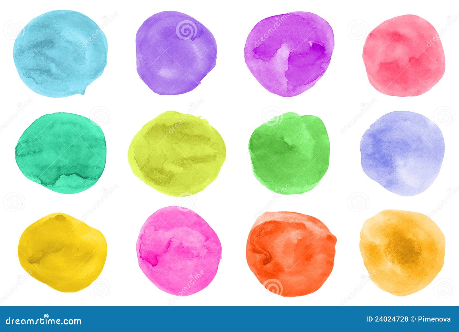 Colored spots stock illustration. Illustration of abstract - 24024728
