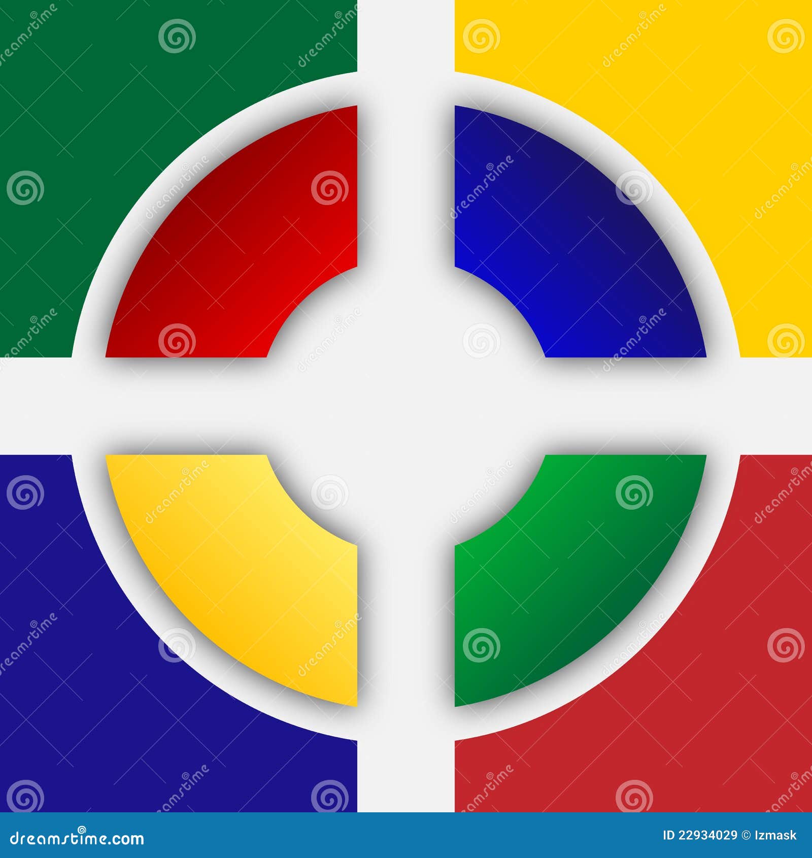 Colored square logo stock vector. Illustration of square - 22934029