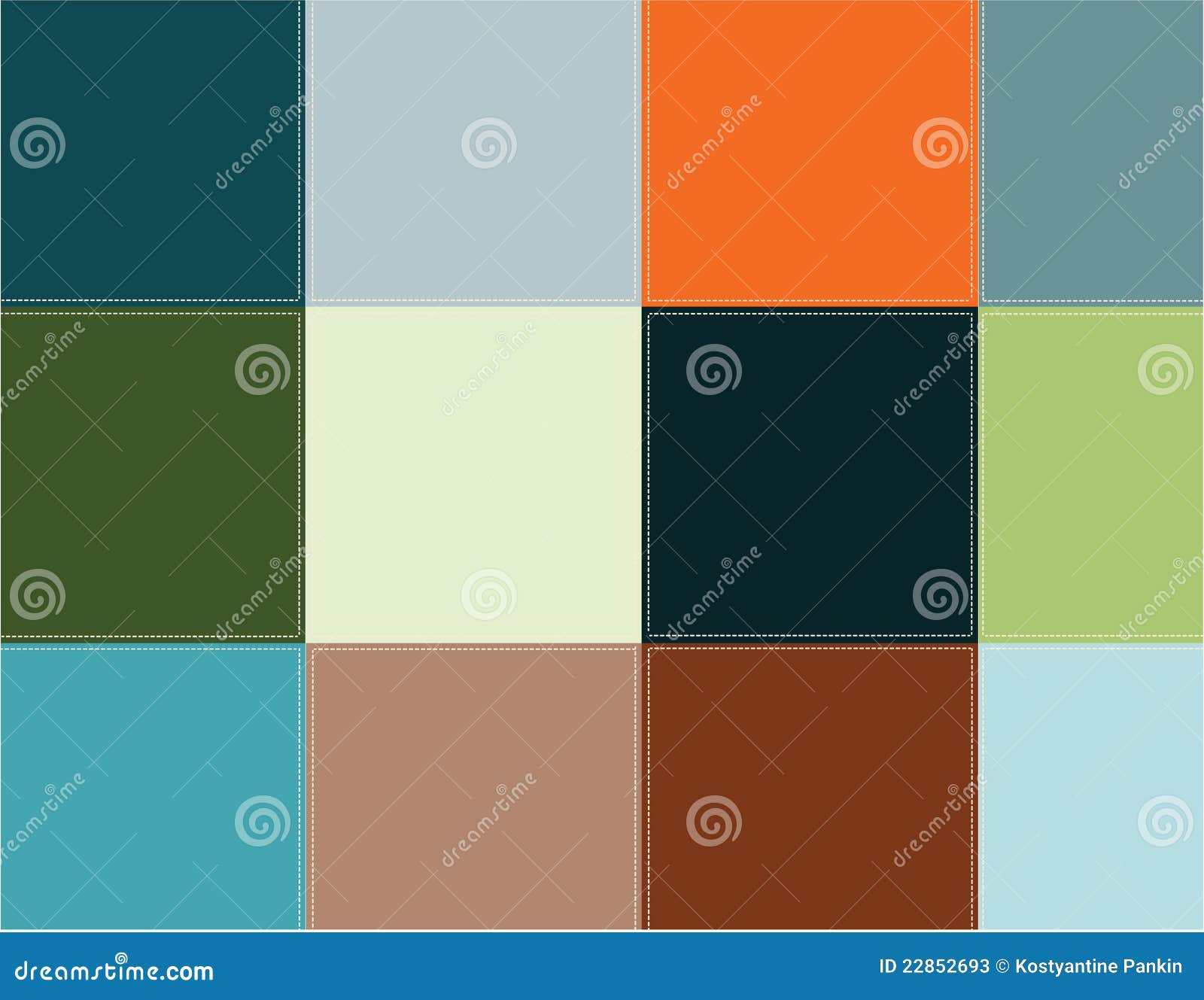 Colored squares stock vector. Illustration of pattern - 22852693