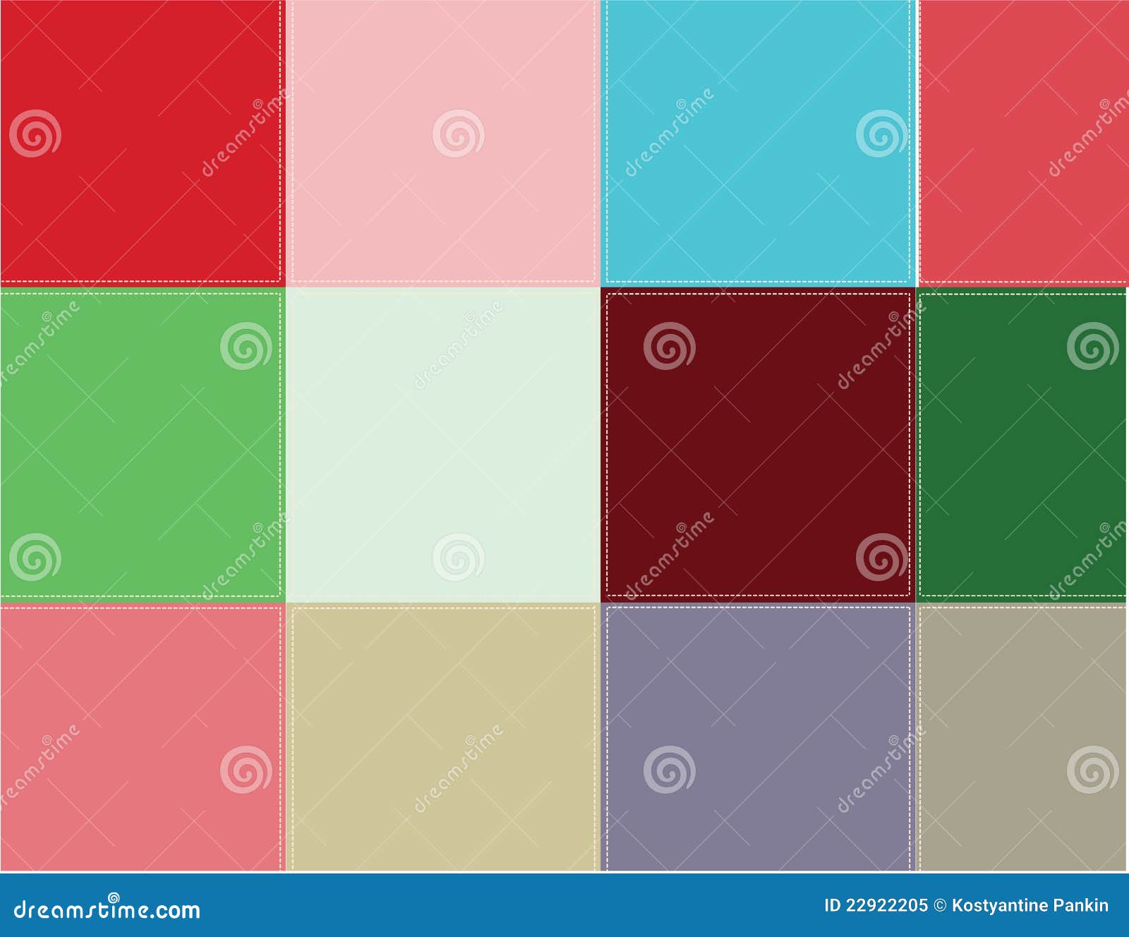 Colored squares stock vector. Illustration of draw, pattern - 22922205