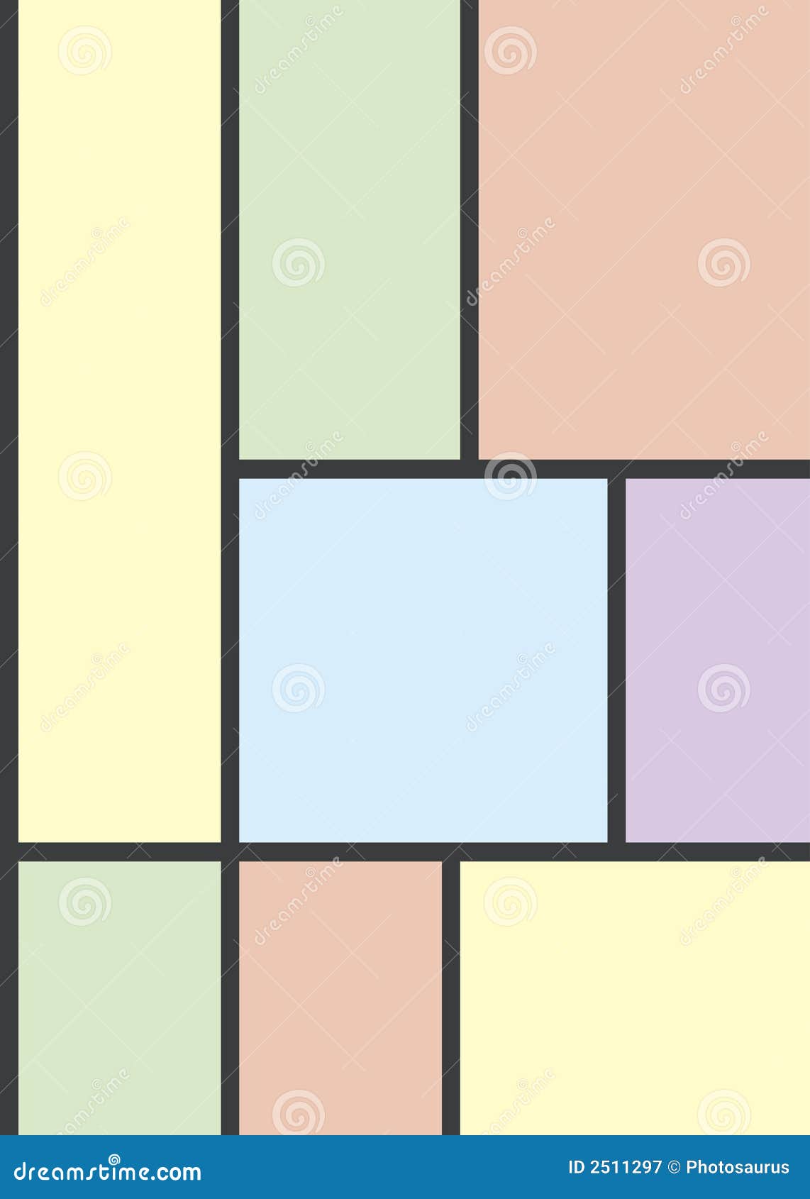 Colored squares stock vector. Illustration of area, illustrations - 2511297