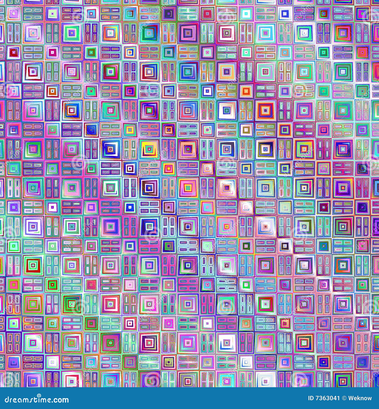 Colored squares pattern stock illustration. Illustration of paper - 7363041