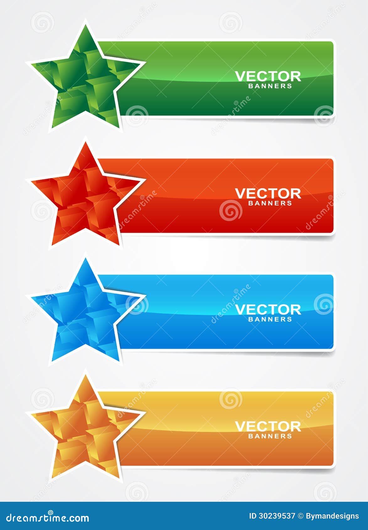 Banner star cubes stock vector. Illustration of blue - 30239537