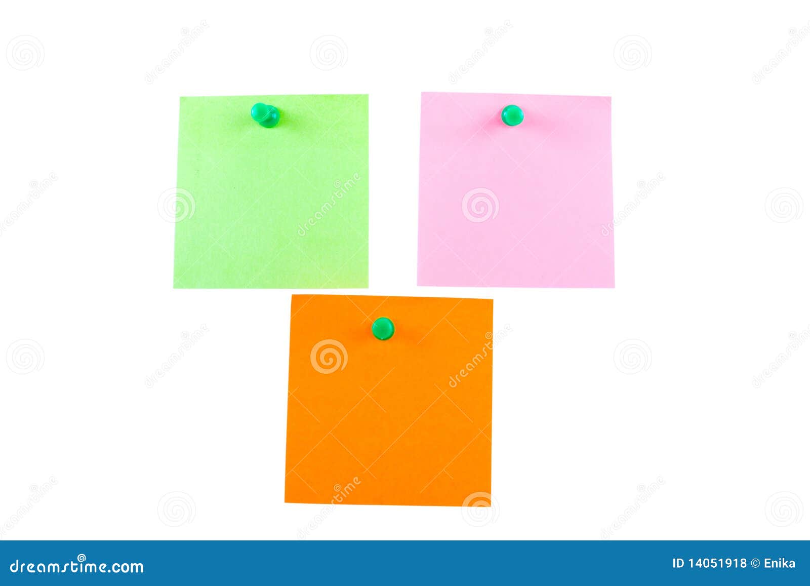 Colored sticker notes stock photo. Image of post, document - 14051918