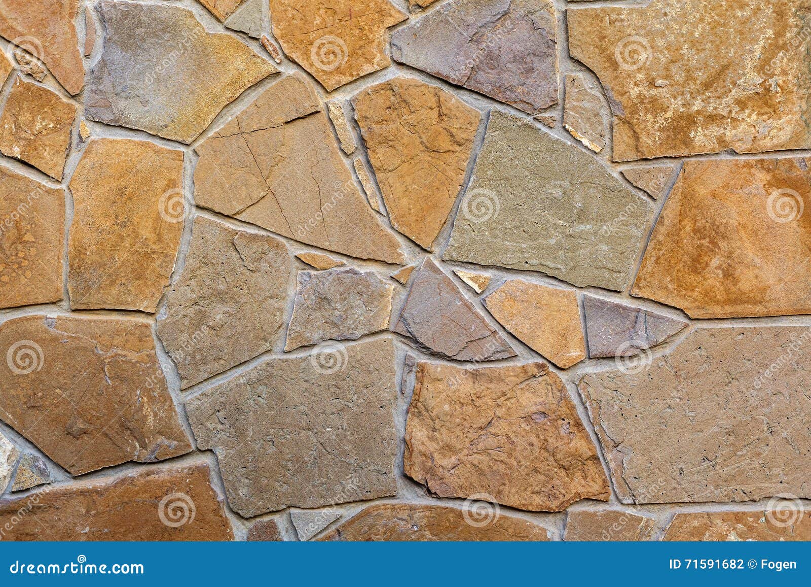 Colored stone cladding stock photo. Image of facade, architecture ...