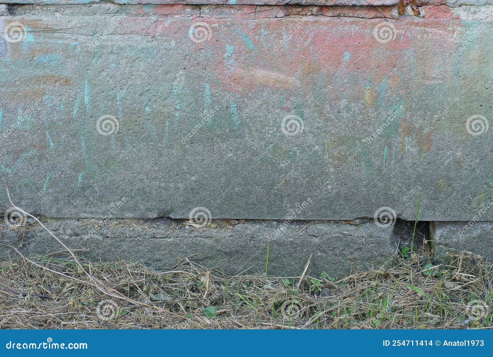 Dirty Foundation Pillar In Pit Before Making Joint Concrete For ...