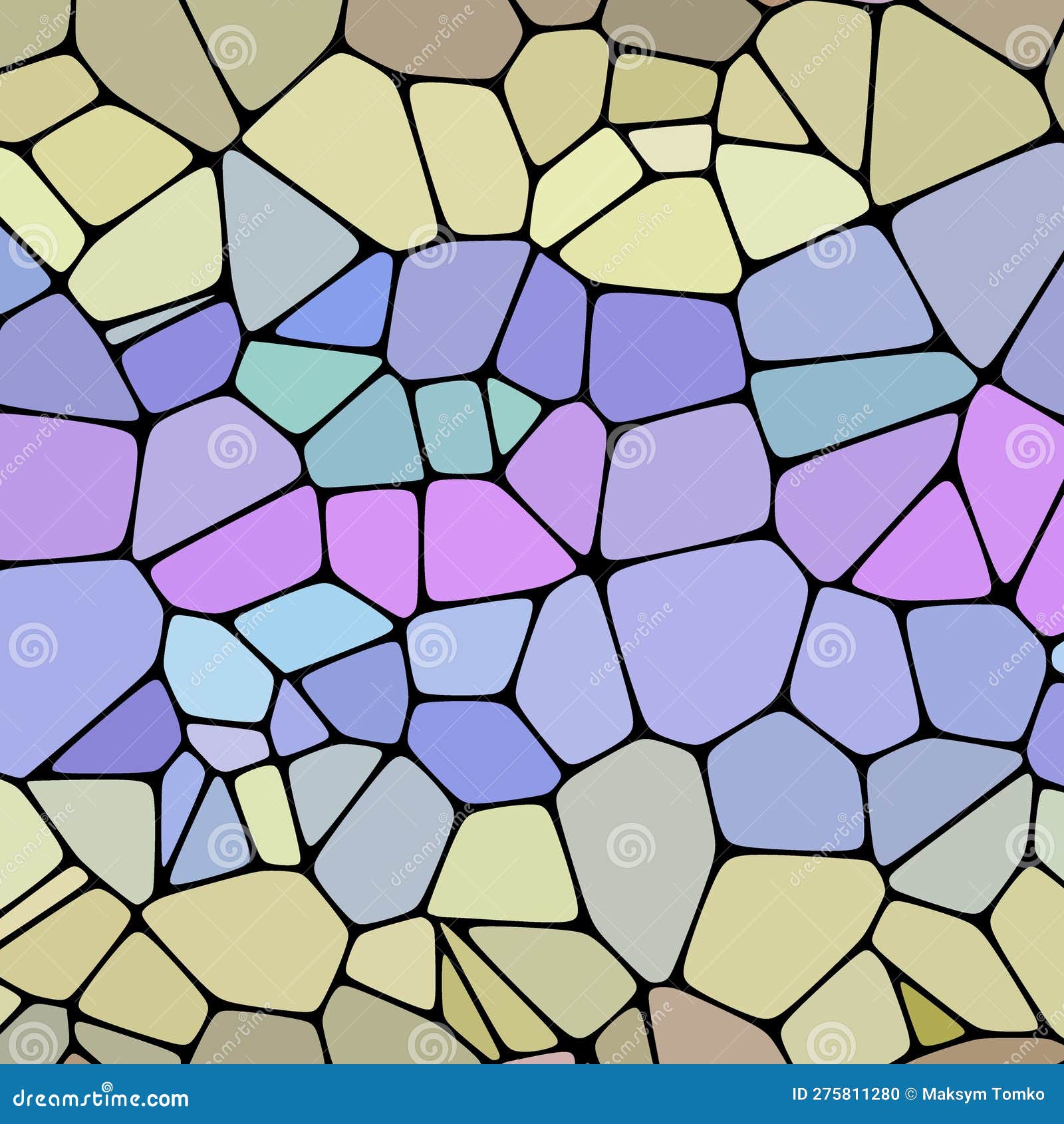 Colored Stones. Abstract Vector Background. Design Element. Eps 10 ...