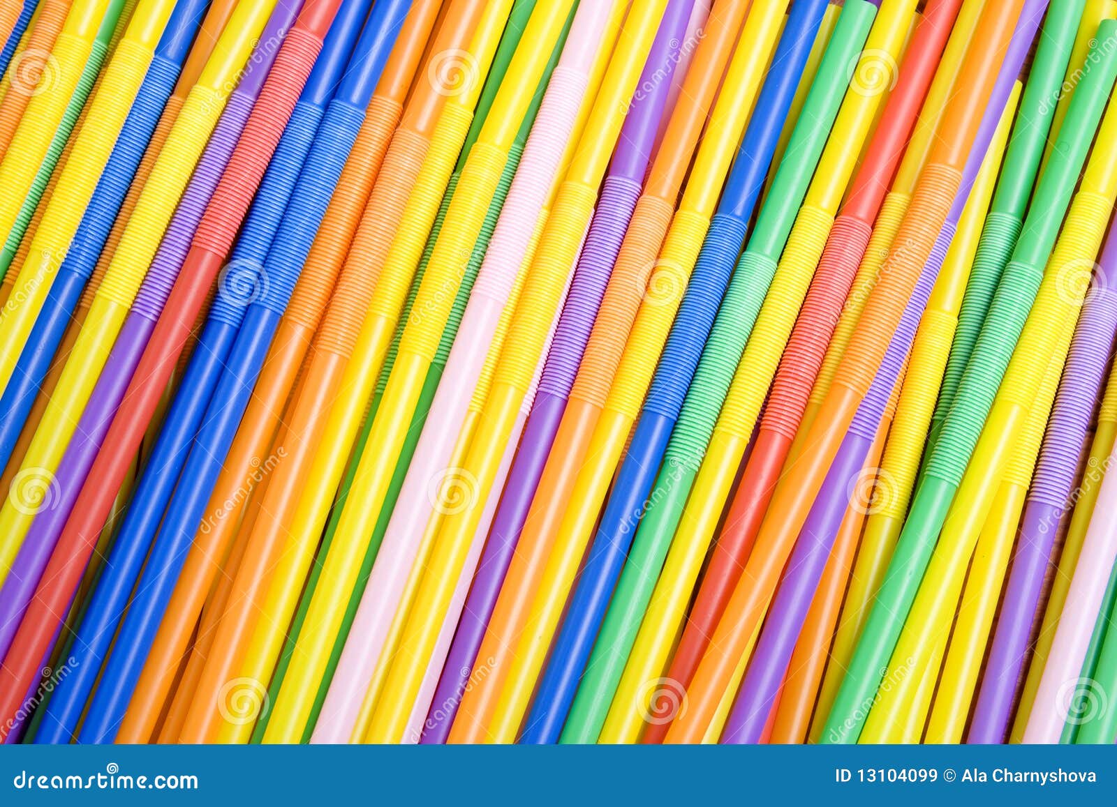 Colored straws stock image. Image of multicolors, colored - 13104099