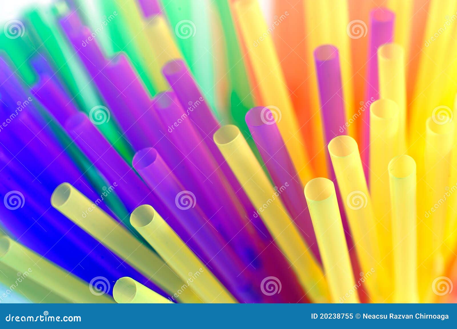 Colored straws stock image. Image of detail, design, background - 20238755