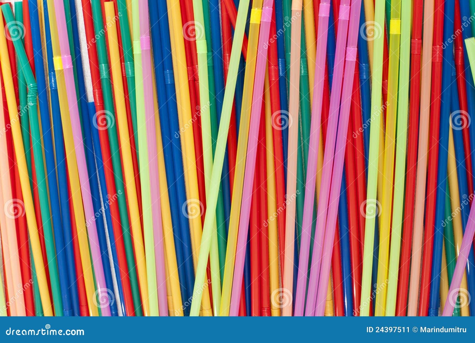 Colored straws stock illustration. Illustration of colored - 24397511
