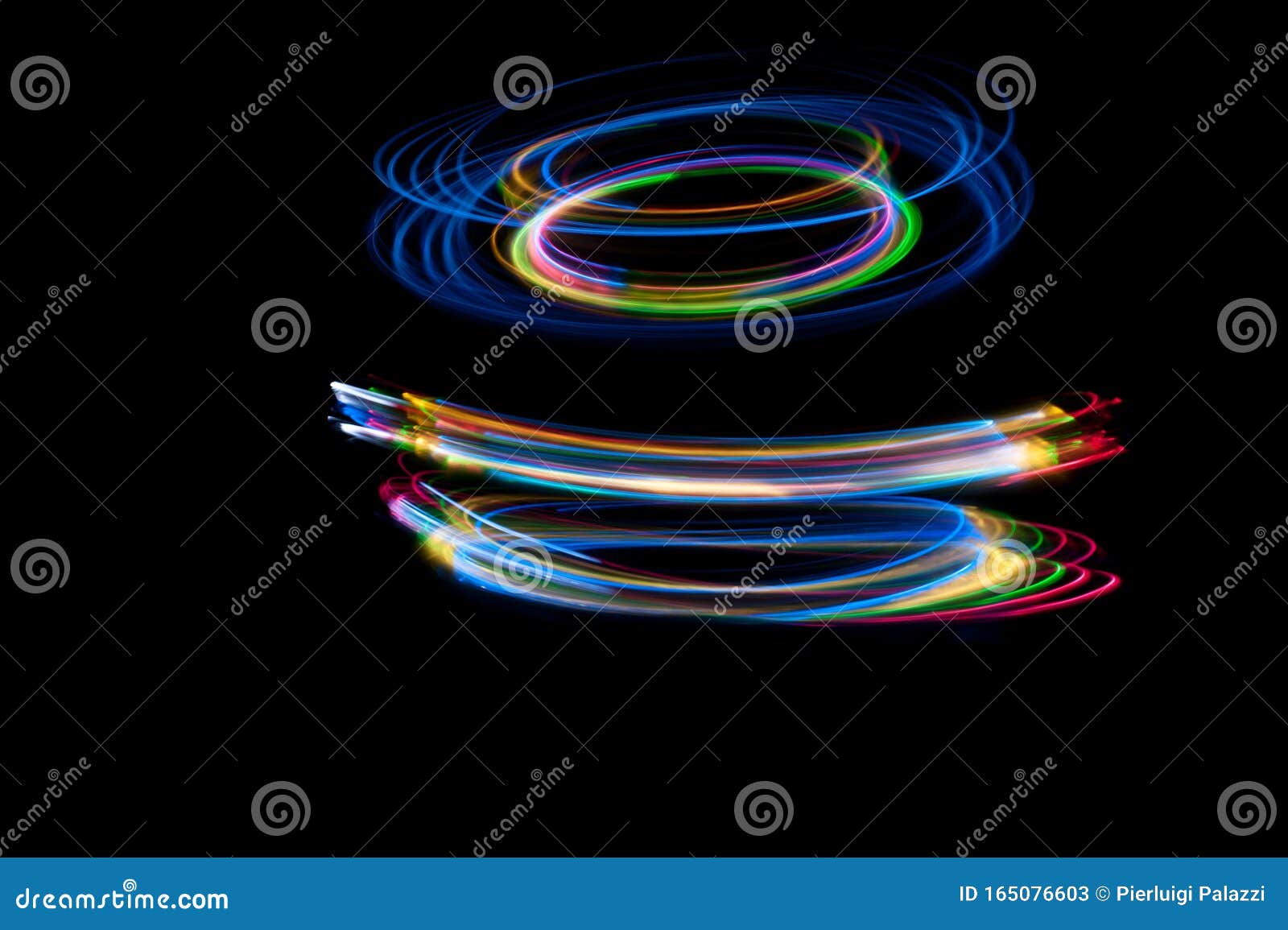 Colored lights that move stock image. Image of energy - 165076603