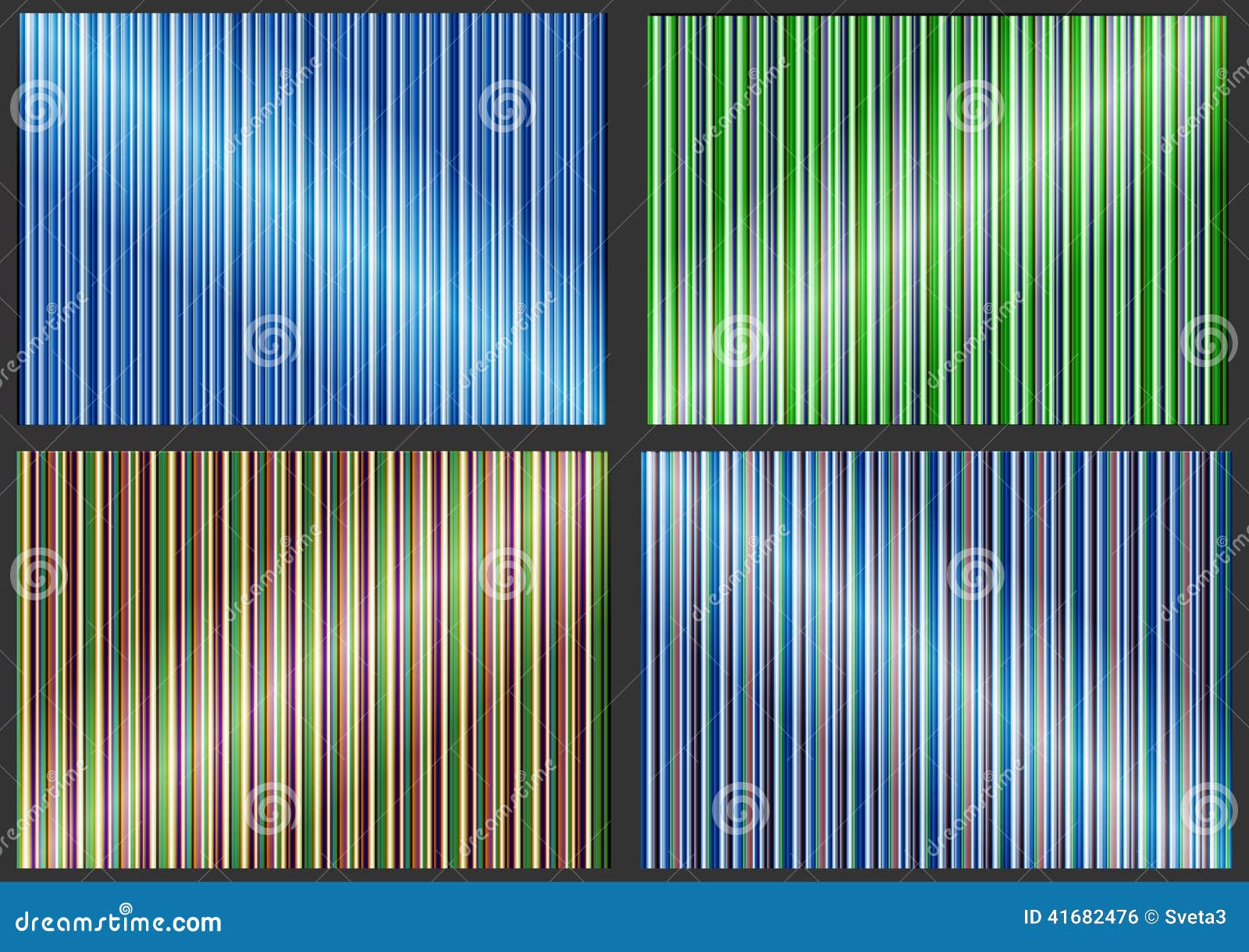 Colored strip . stock vector. Illustration of background - 41682476