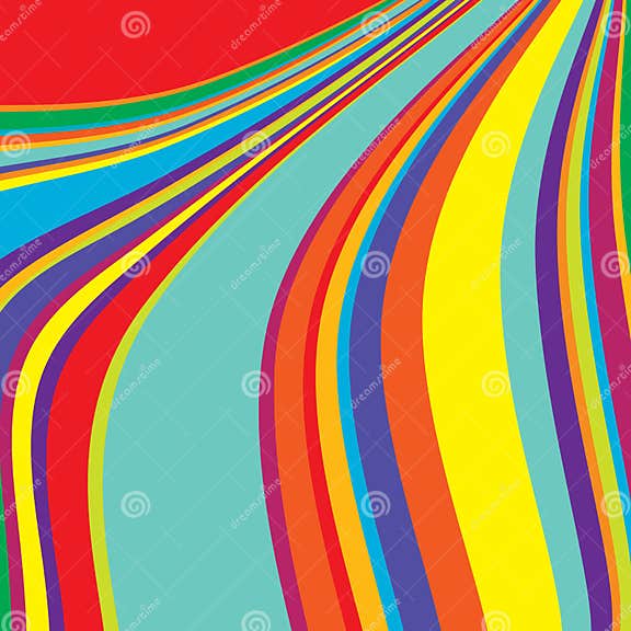 Colored stripes stock vector. Illustration of abstract - 15393558