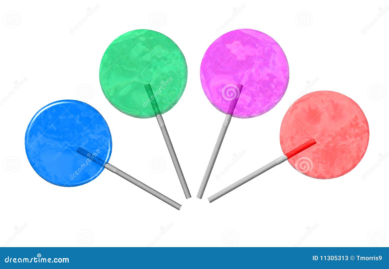 Colored suckers stock illustration. Illustration of lick - 11305313
